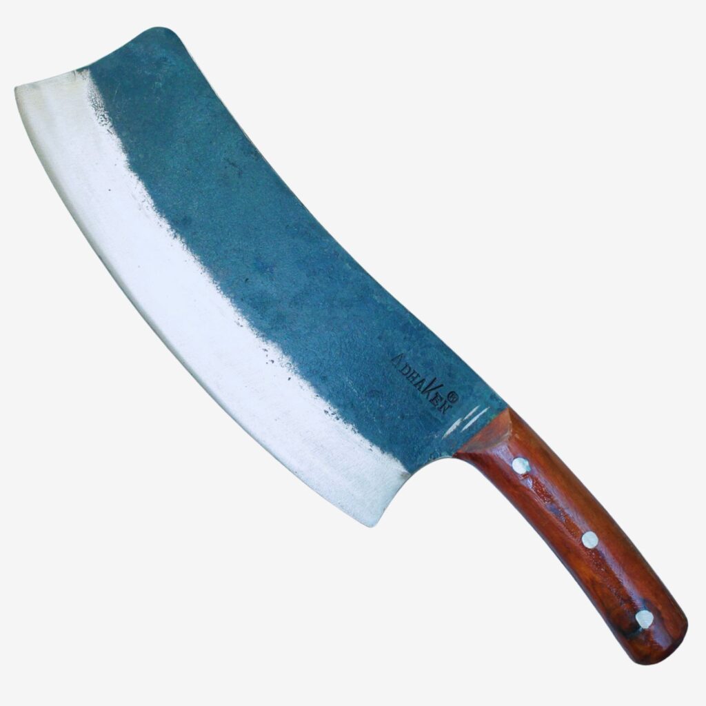 AdhaKen Butcher Knife AK13 – Heavy-Duty Spring Steel Blade - AdhaKen ...